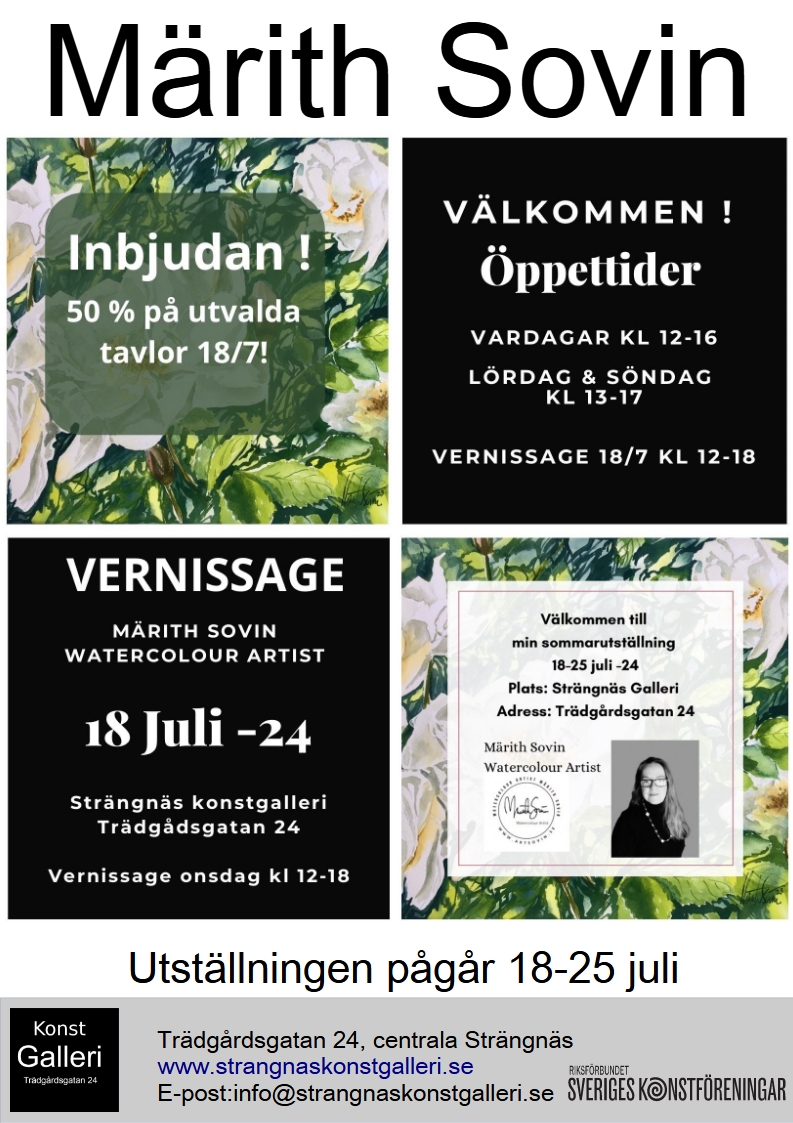 Välkommen till Strängnäs Konst Galleri